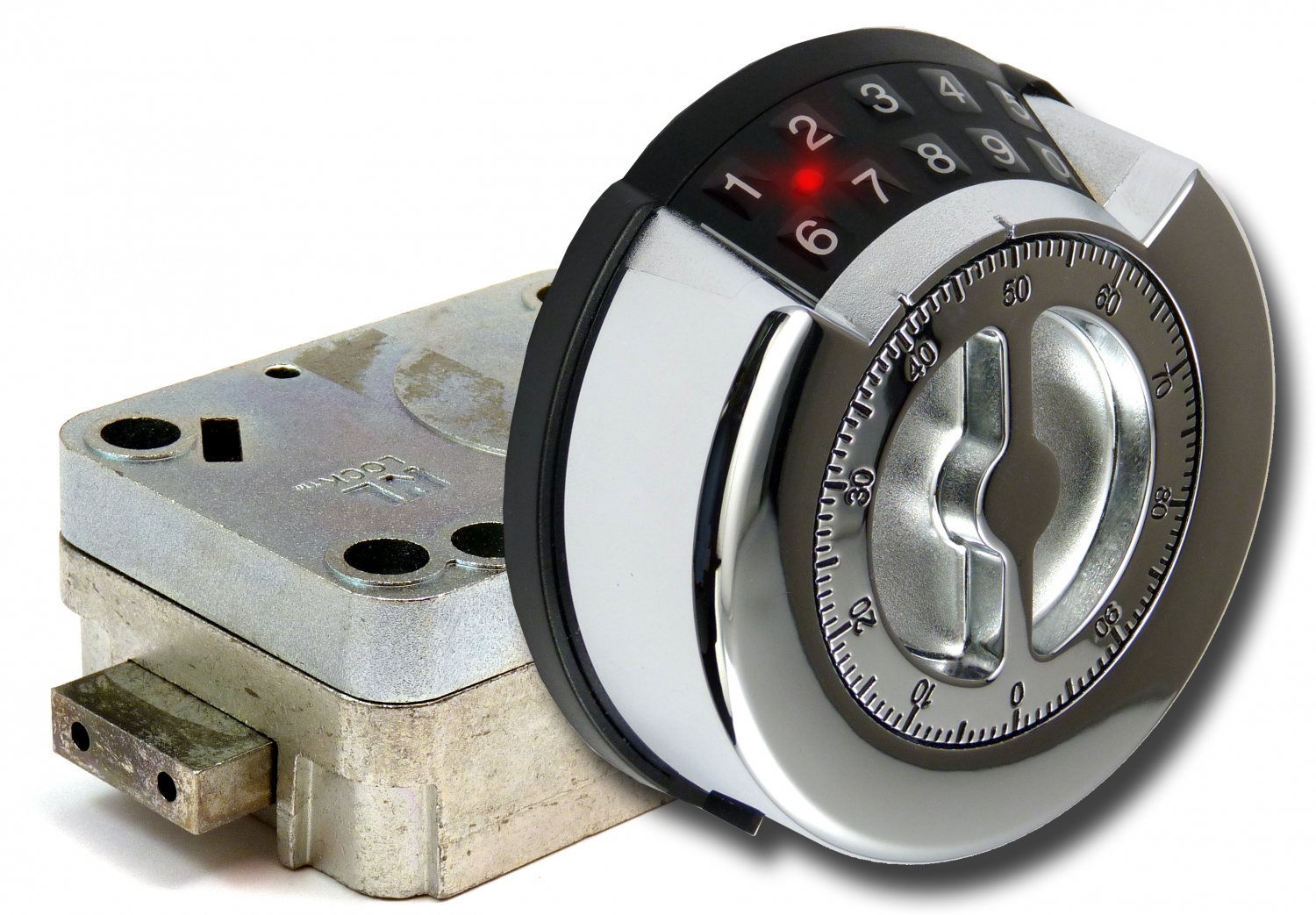 Safe lock DUET Deadbolt | Lock4Safe safe locks
