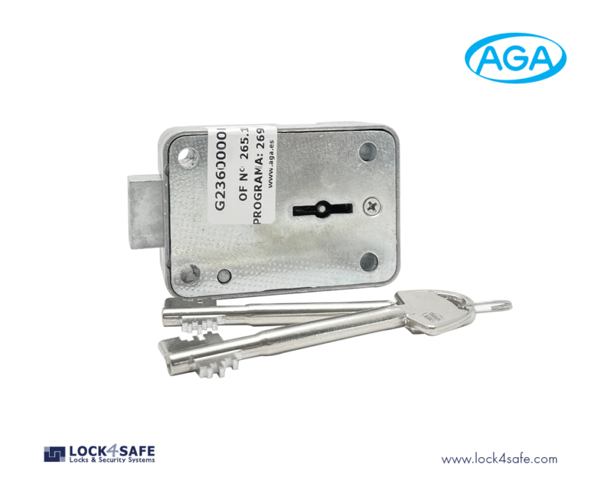 Changeover key lock AGA236 | Lock4Safe