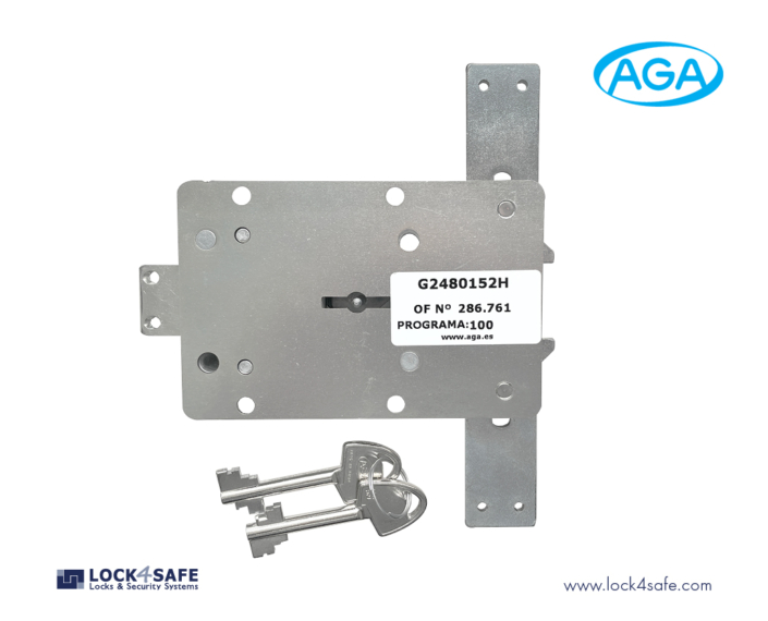 Double-bit key lock AGA 248 | Lock4Safe safe locks